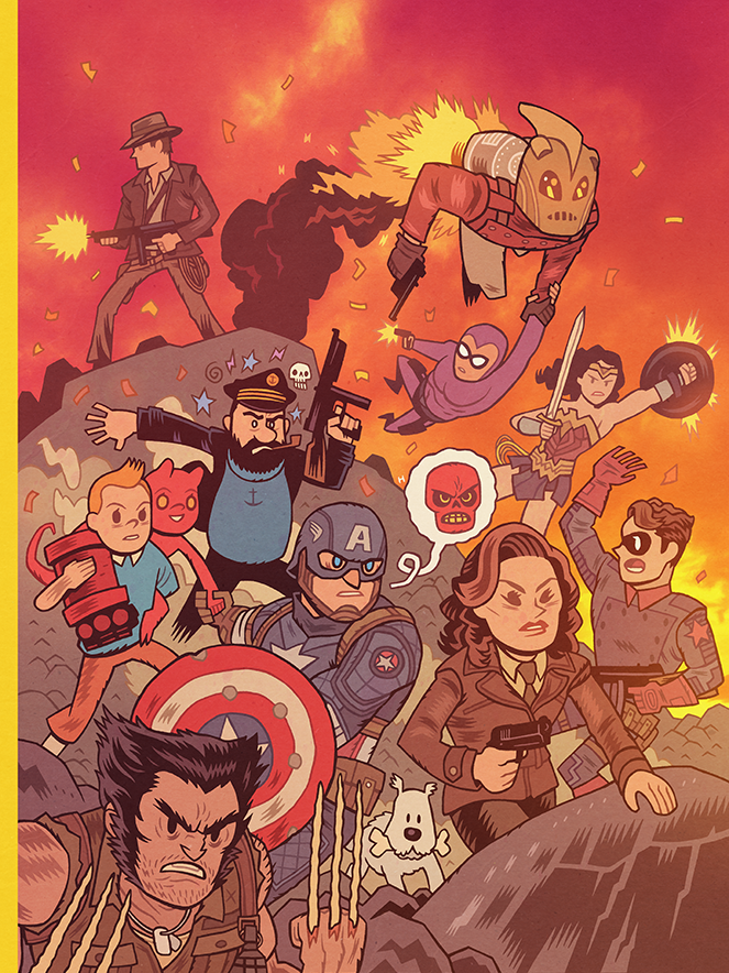 The Geeky Nerfherder: Artist Spotlight: The Art Of . . . Dan Hipp