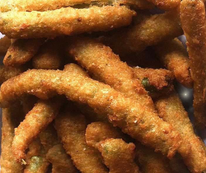 Culinary Physics: How to Make TGI Fridays Crispy Green Bean French Fries?
