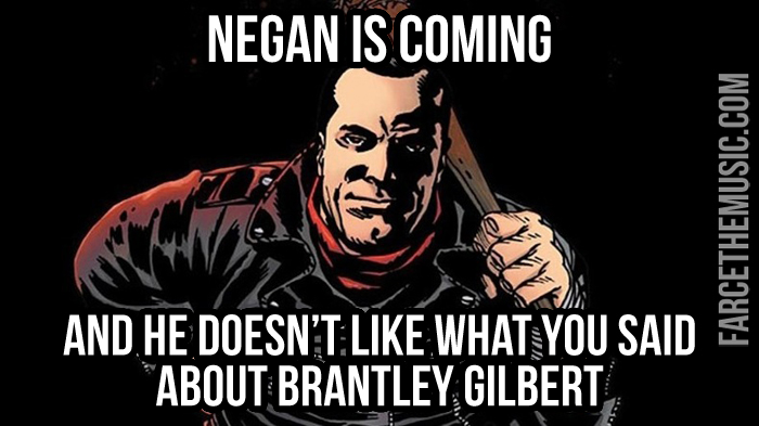 Farce the Music: Walking Dead Memes: Brantley Gilbert, FGL, etc.