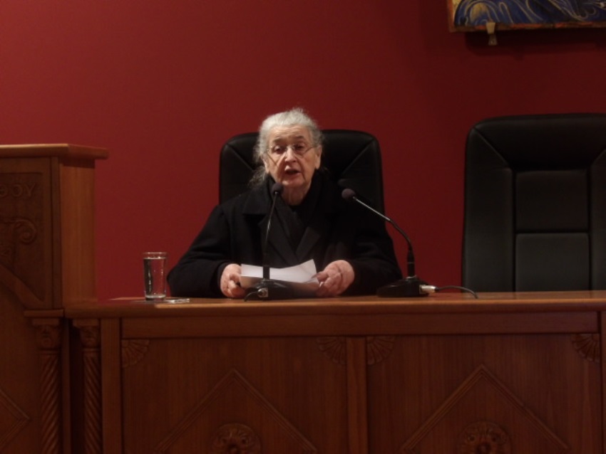 Η Δρ. ΦΙΛΟΛΟΓΙΑΣ ΜΑΡΙΑ-ΕΛΕΥΘΕΡΙΑ ΓΙΑΤΡΑΚΟΥ ΜΙΛΗΣΕ ΤΗΝ ΔΕΥΤΕΡΑ ΣΤΗΝ ...
