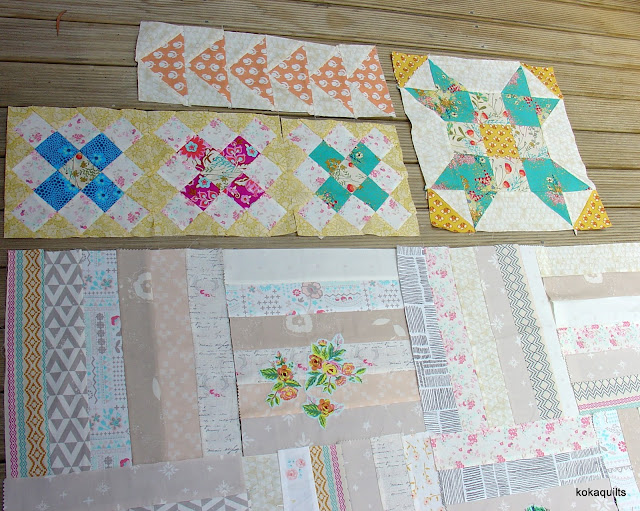 Kokaquilts: boho patchwork quilt