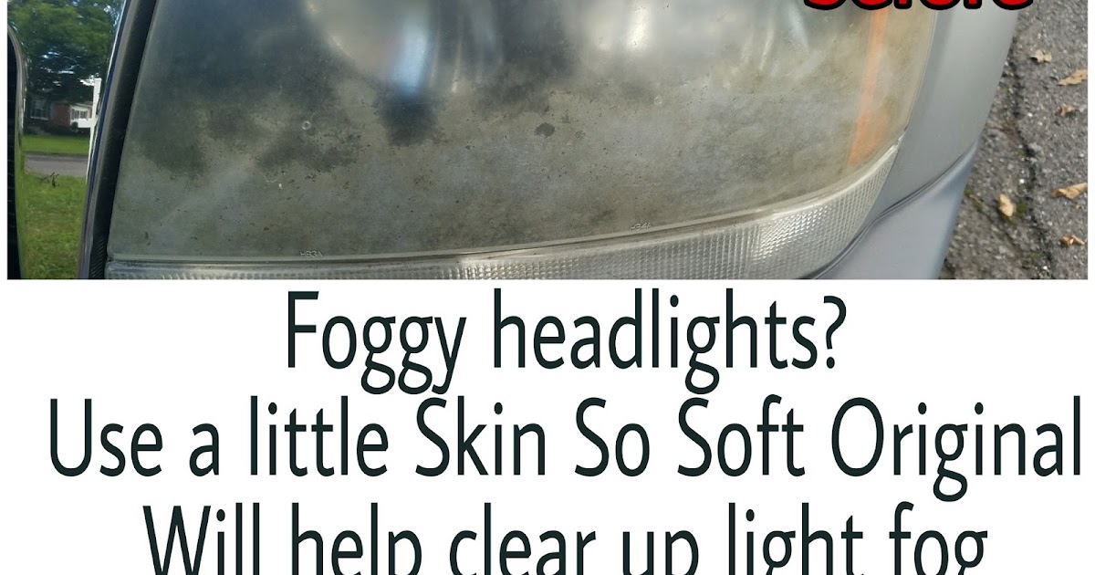 Fix those foggy headlights on your car or truck!