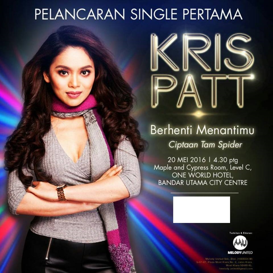 Kris Patt from Philippines stuns media at launch of her Malay Single ...