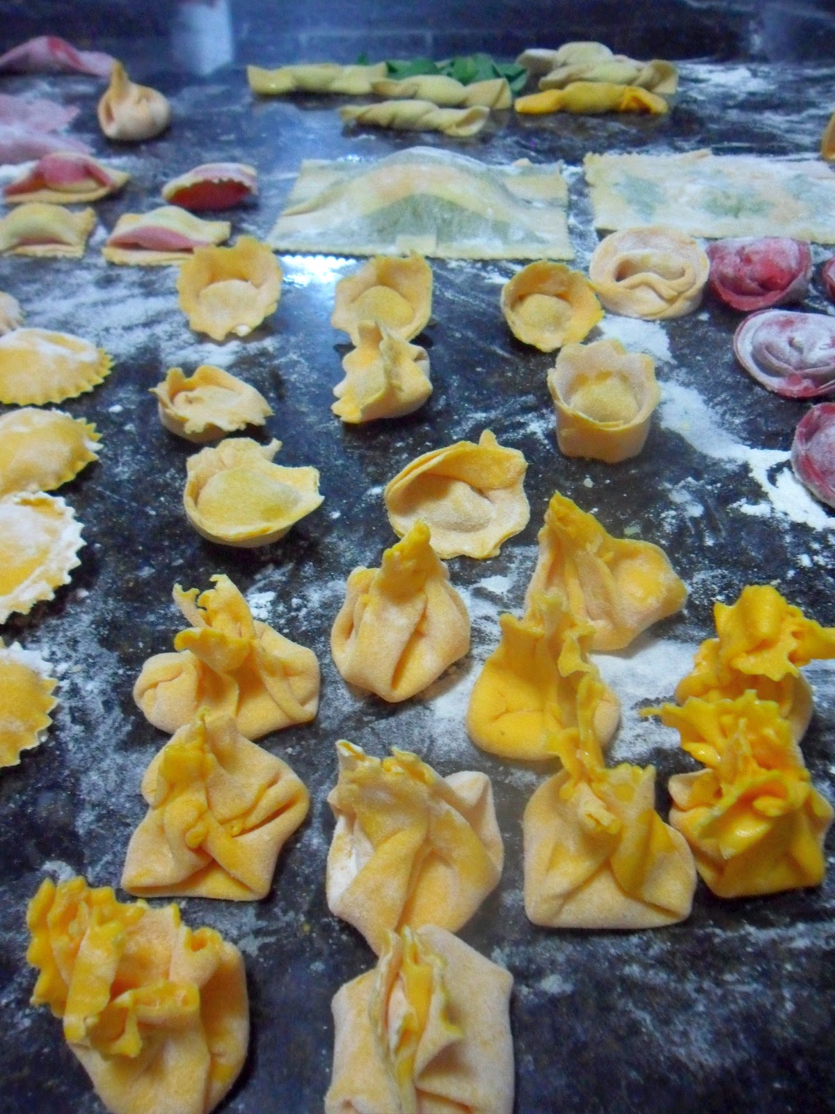 Nomenclatura de massas italianas recheadas