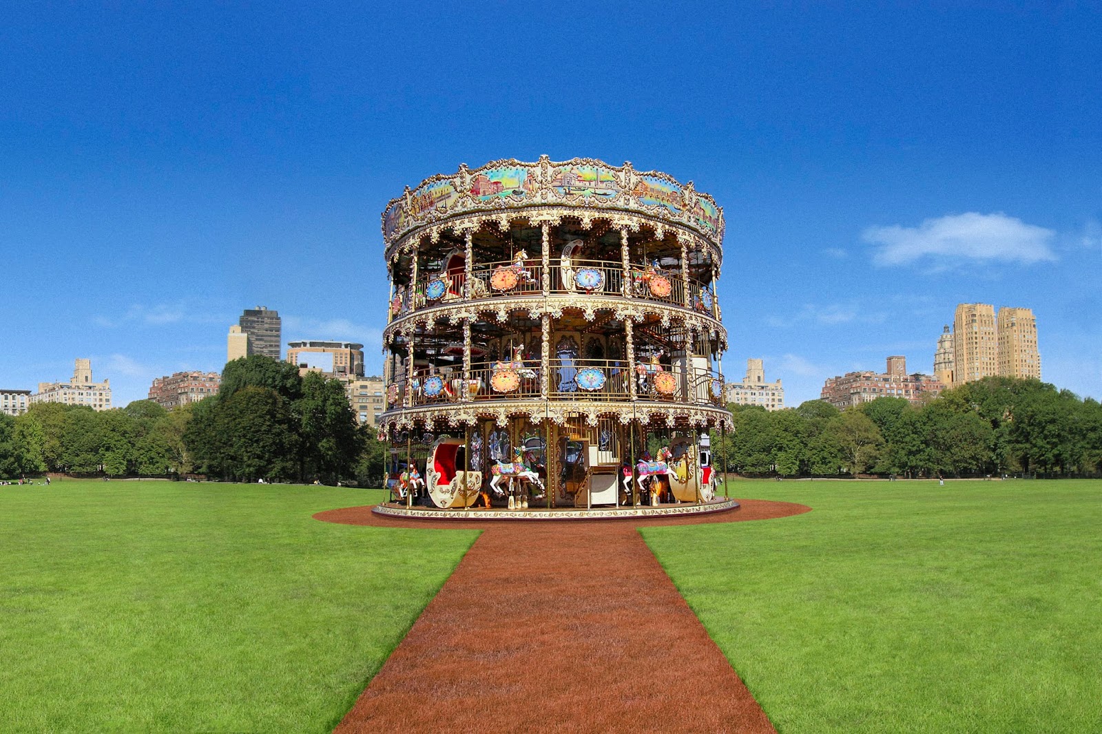 El carrusel: ¡El carrusel más grande del mundo!