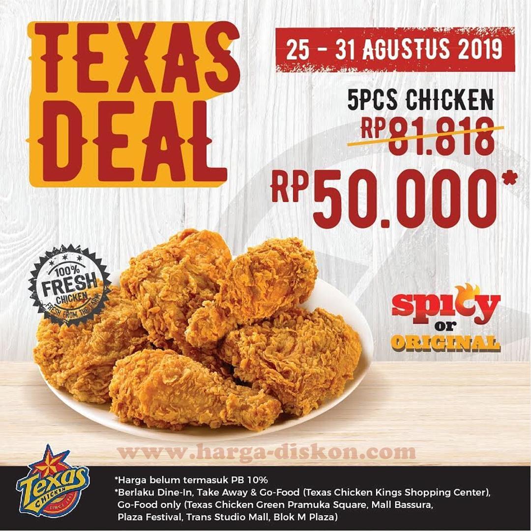 Promo Texas Chicken Terbaru