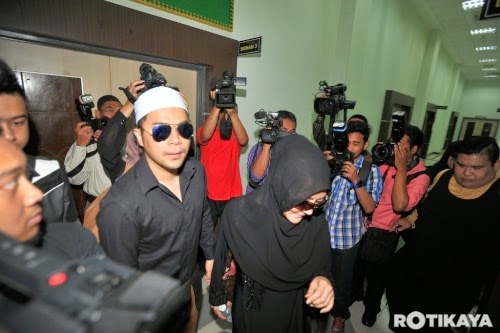 14 Gambar Sekitar Penceraian Adam AF dan Fiza Elite di Mahkamah...