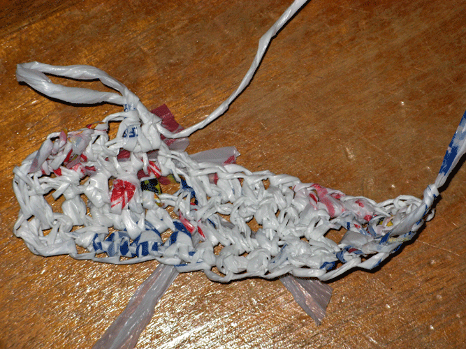 Jypsie Visions: The Plarn Project Continues... finally