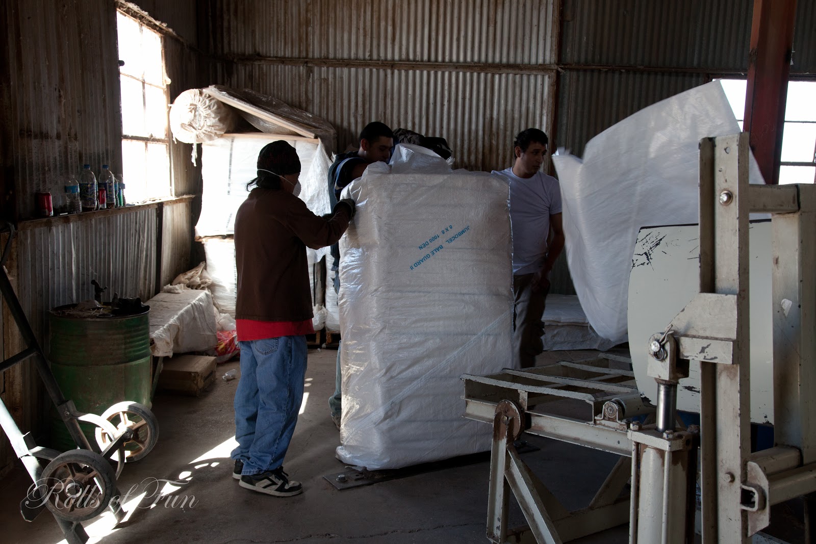 Rolls of Fun Photography: Cotton Ginning Process