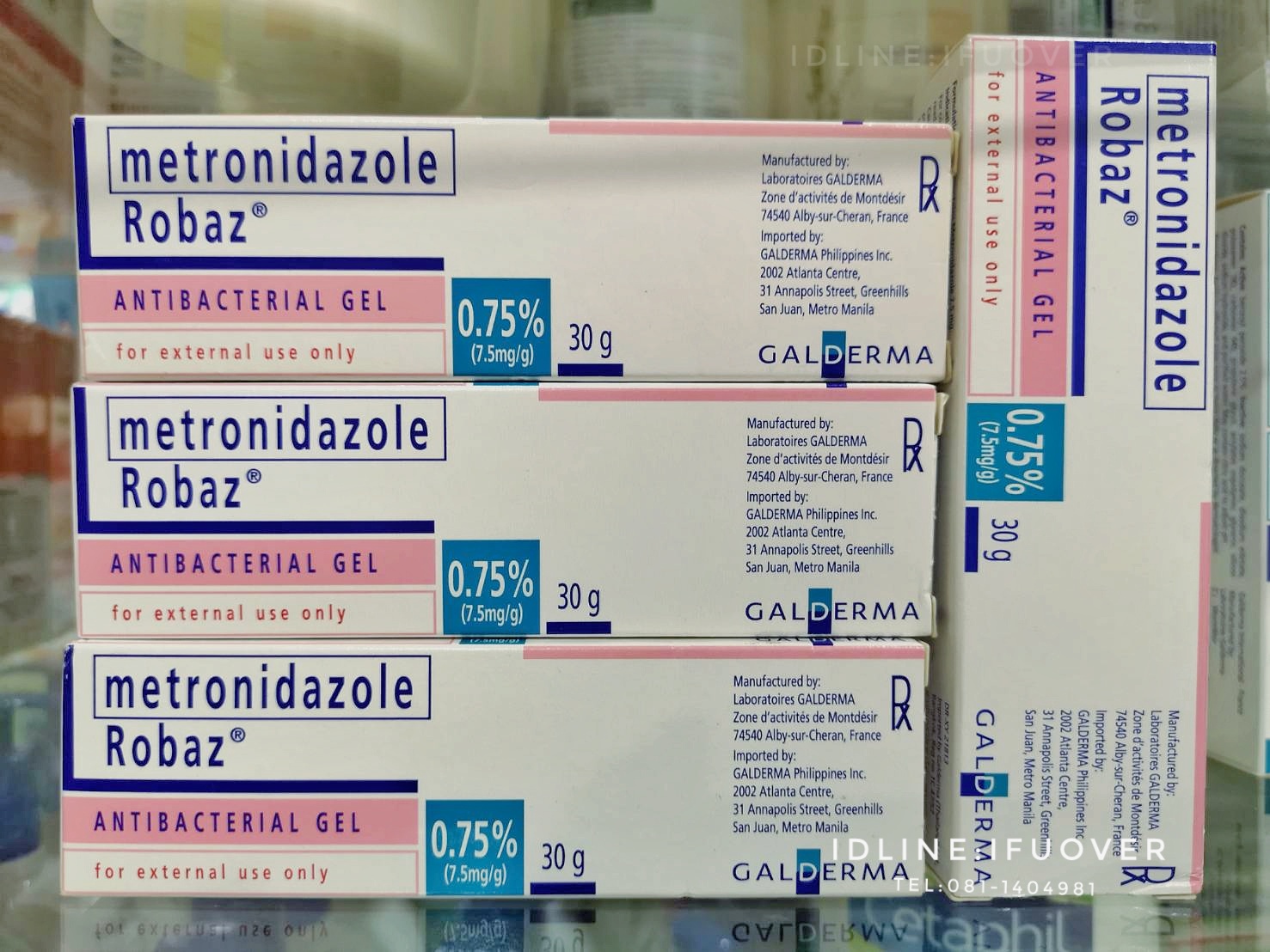 Metronidazole robaz gel 0.75%ยาปฏิชีวนะที่ออกฤทธิ์ต่อเชื้อแบคทีเรียโดย ...