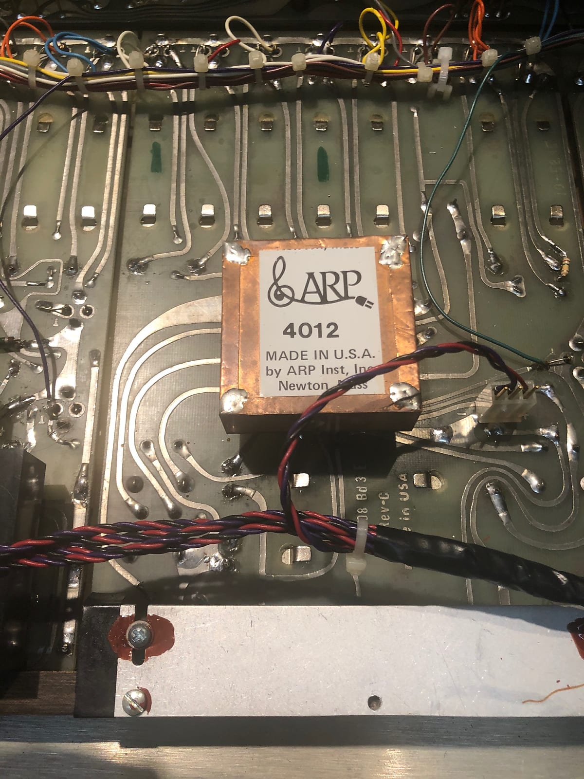 MATRIXSYNTH: Restored Vintage ARP 2600 with 3620 Duophonc Keyboard 4012 ...