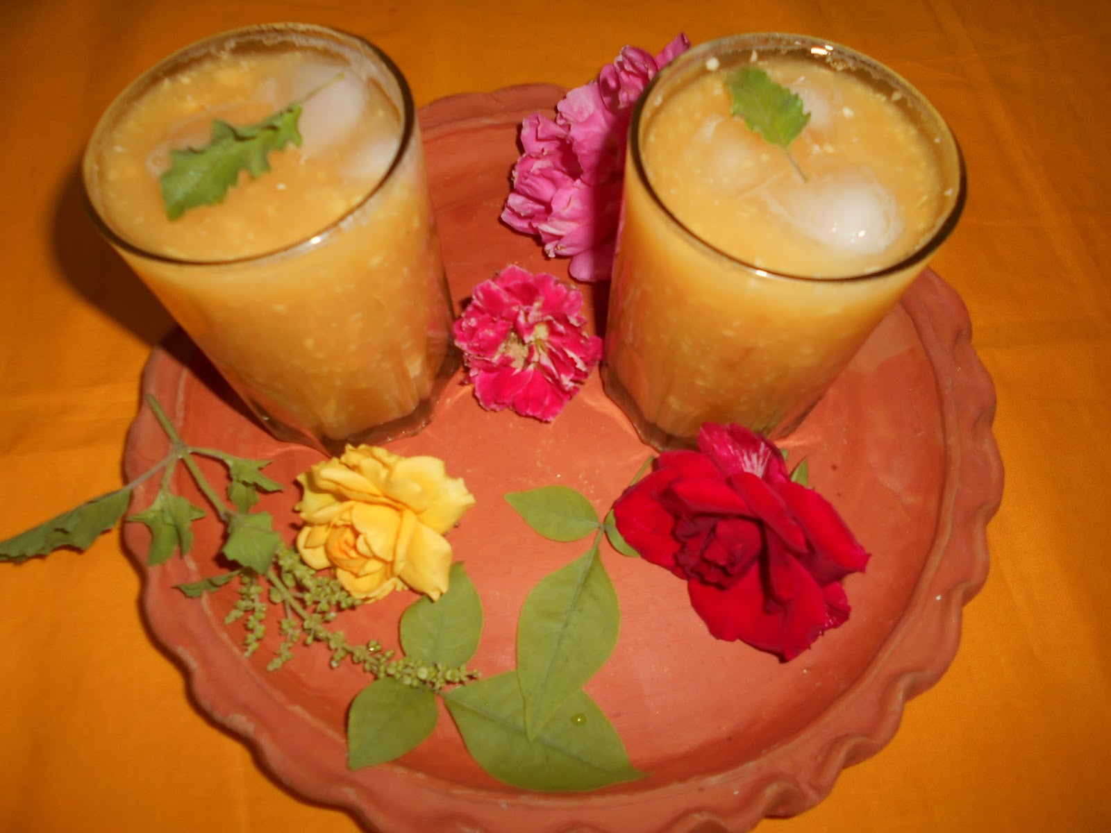 Paramita's Kitchen: Paka Bael Shorbot/ Beler Pana / Bael Panna / Bael ...