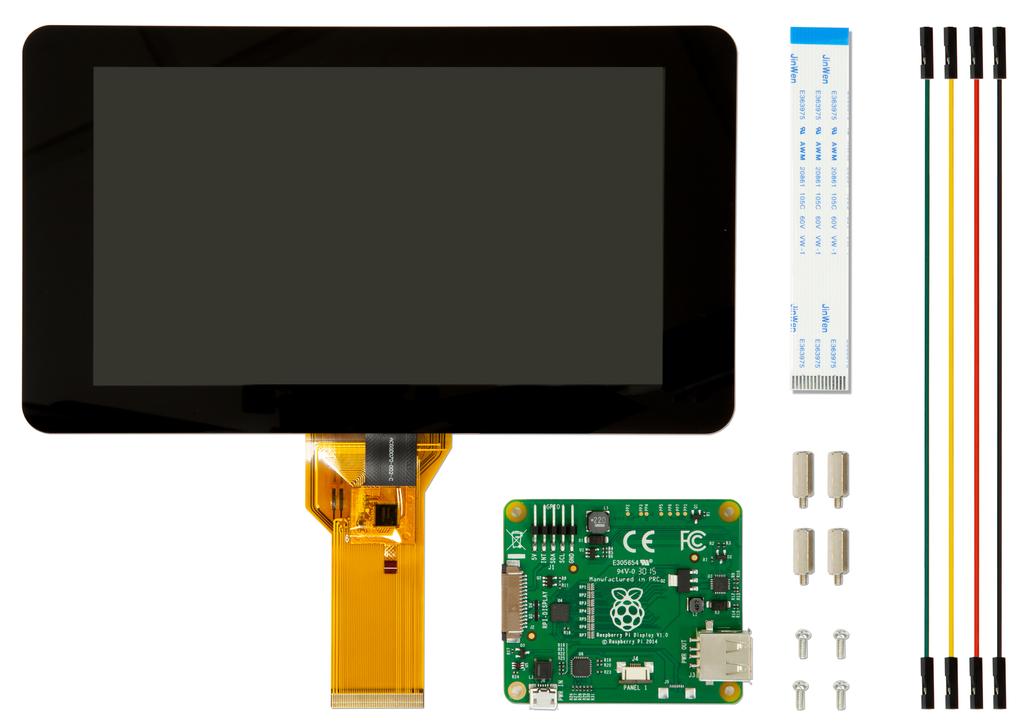 RPi Touchscreen - L'écran 7" tactile de la foncdation Raspberry-Pi sur bus DSI - MCHobby - Le Blog