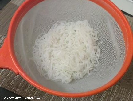 Diets and Calories: Eat Water Low Calorie Slim Noodles, Pasta, Rice Review