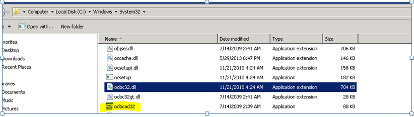 Microsoft Business Intelligence: Creating SystemDSN for 64 bit/32 bit ...