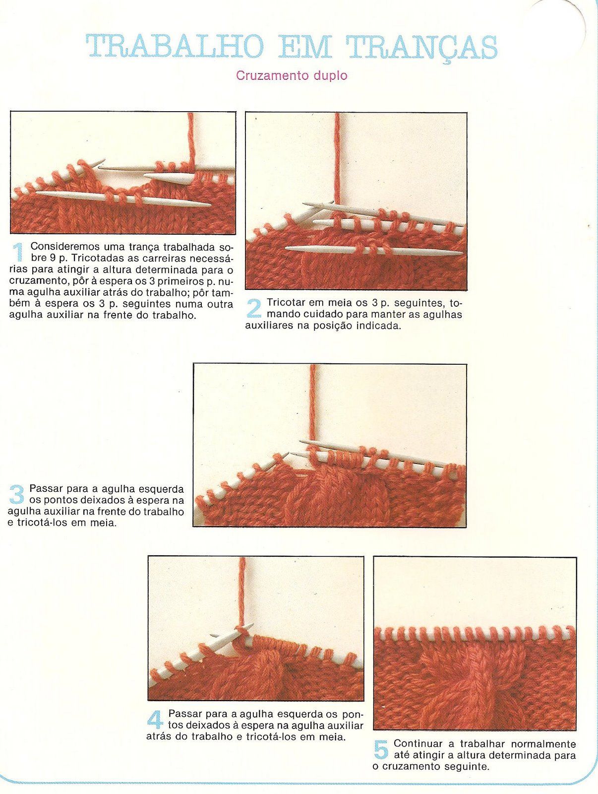 Zete Artes: Vamos aprender a tricotar? Nº 7