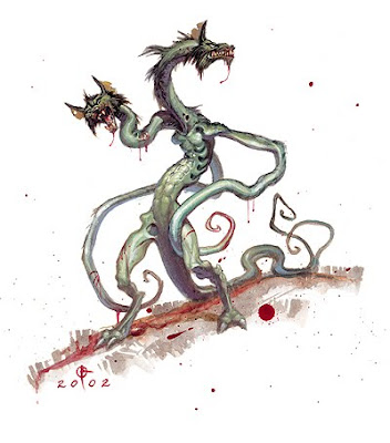 Little Pandius: Goron, The Lizard-King (Demogorgon)