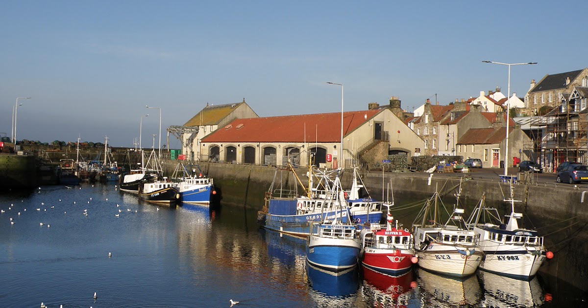 Pittenweem Harbour ....