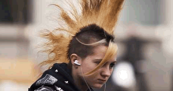 Style Model Rambut PUNK Yang Salah Di Artikan