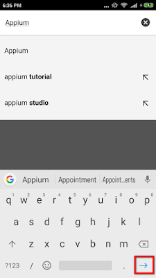 How to handle native Android keyboard by using Appium?