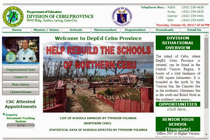 Deped, Division of Cebu Province | DEPED WEBSITES