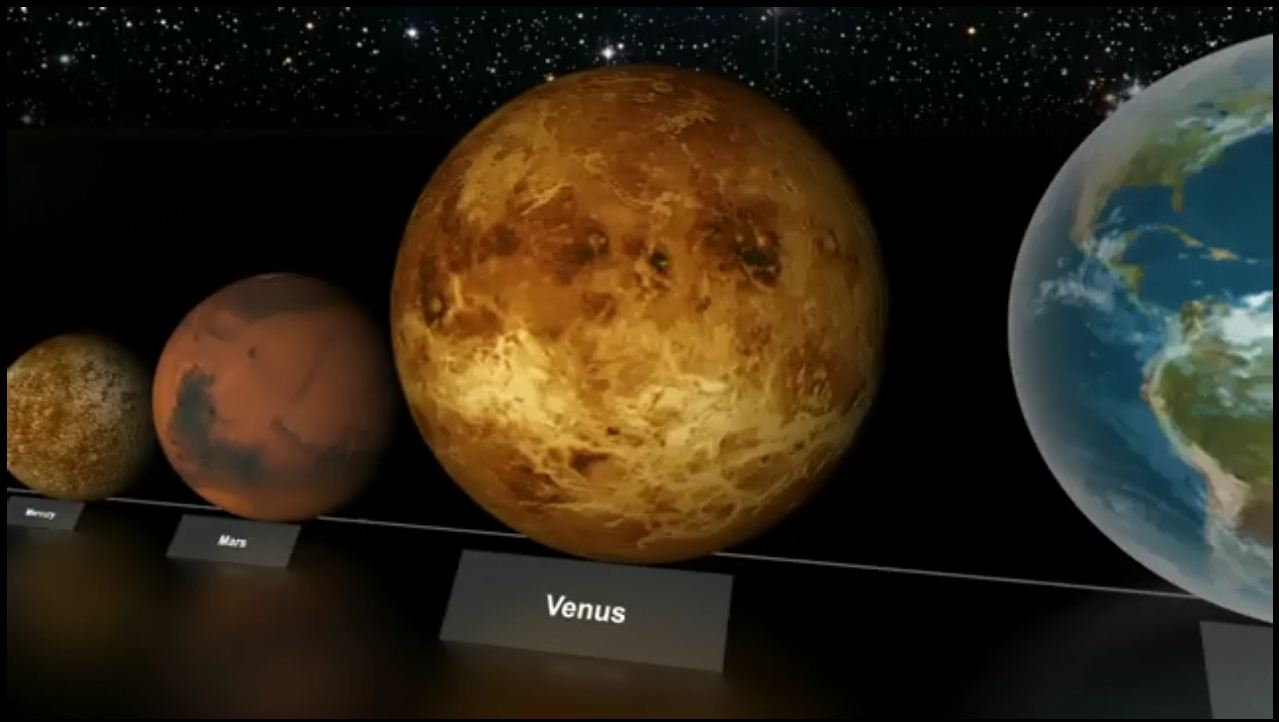 CREATION: Perbandingan Ukuran Bumi Planet Bintang Galaxy