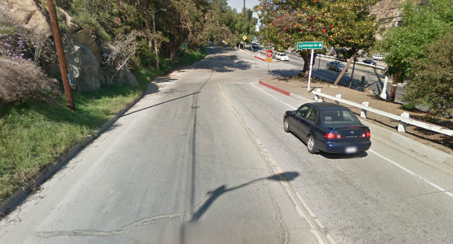 Iverson Movie Ranch: Mulholland and Cahuenga, 1945: Old L.A. roads and ...