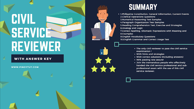 Civil Service Reviewer with Answer Key 2020 DOWNLOAD | Pinoytut