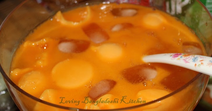 Loving Bangladeshi Kitchen(রান্নাঘর): Mango Punch