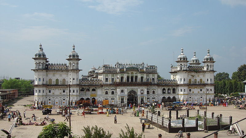 Hindu Temples of India: Mata Janki Temple, Janakpurdham (Janakpur ...