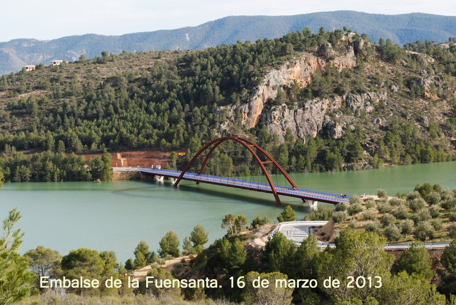 Patrimonio natural de Yeste: EMBALSE DE LA FUENSANTA AL CIEN POR CIEN