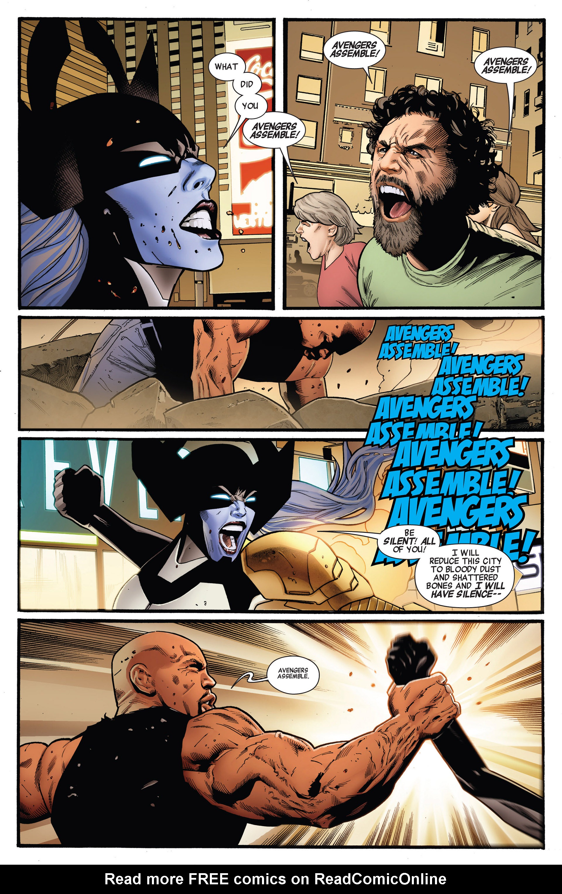 Read online Mighty Avengers comic - Issue #2