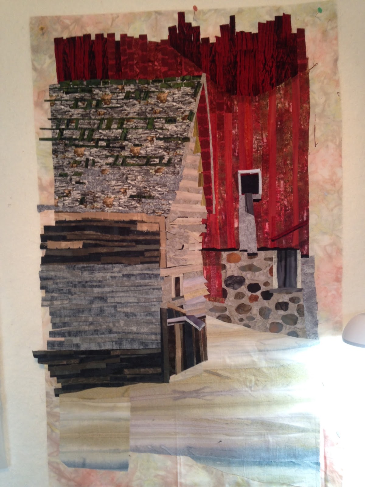 Barbara Strobel Lardon Art quilts