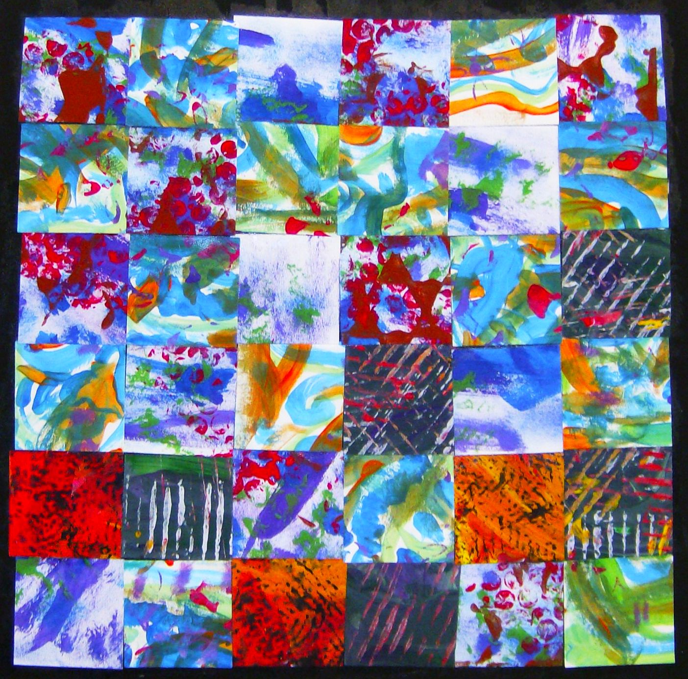 5 Excellent abstract art painting collage You Can Download It Free ...