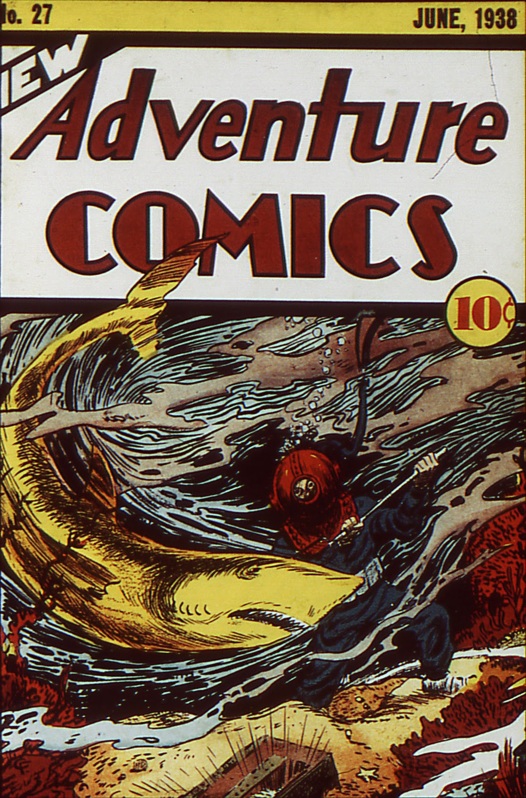 Days of Adventure: New Adventure Comics # 27, June, 1938