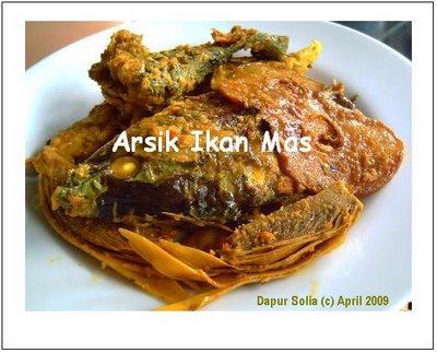 Resep Kuliner Nusantara: cara memasak arsik ikan mas