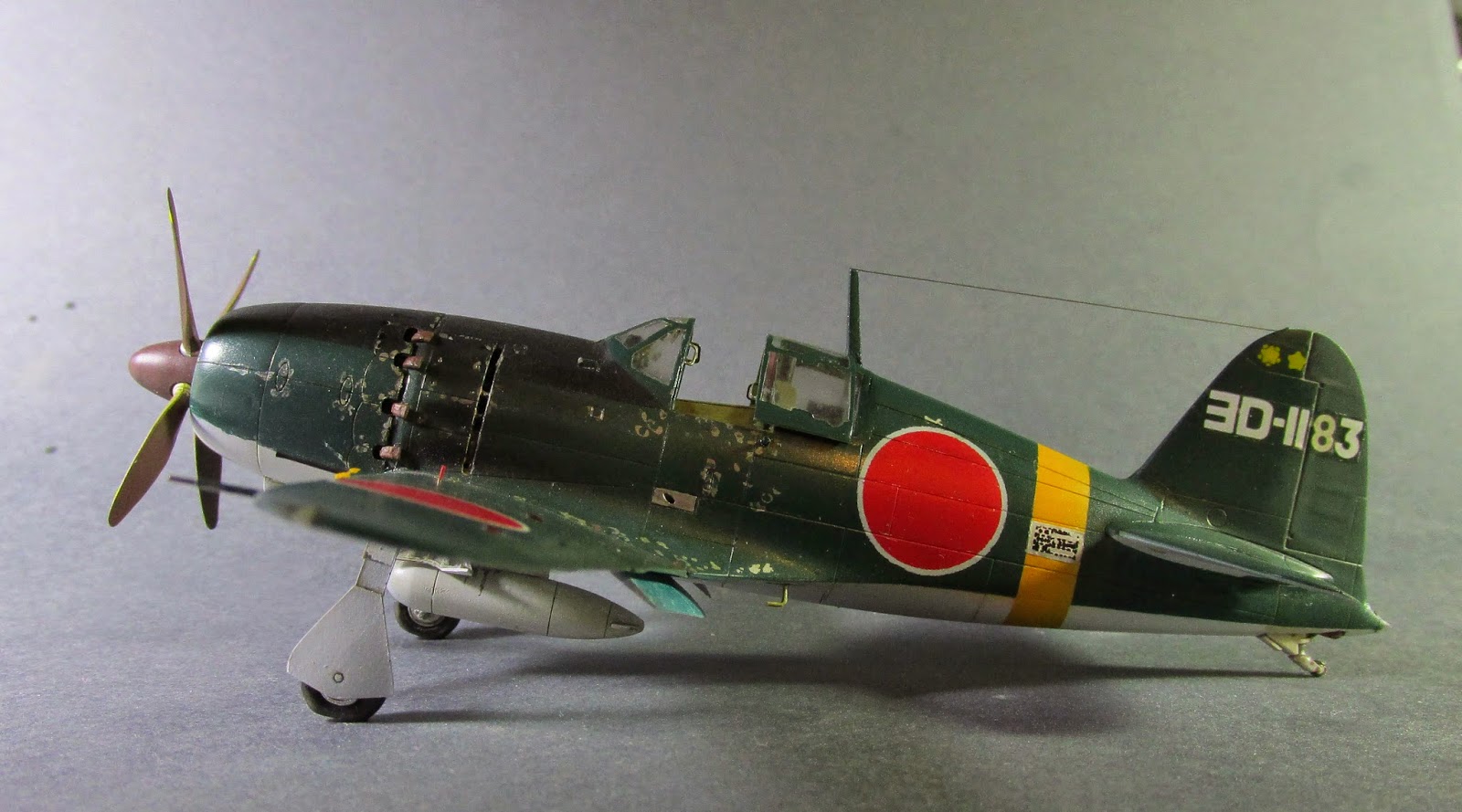 Historical Miniatures by Calin Ungureanu: Mitsubishi J2M Raiden