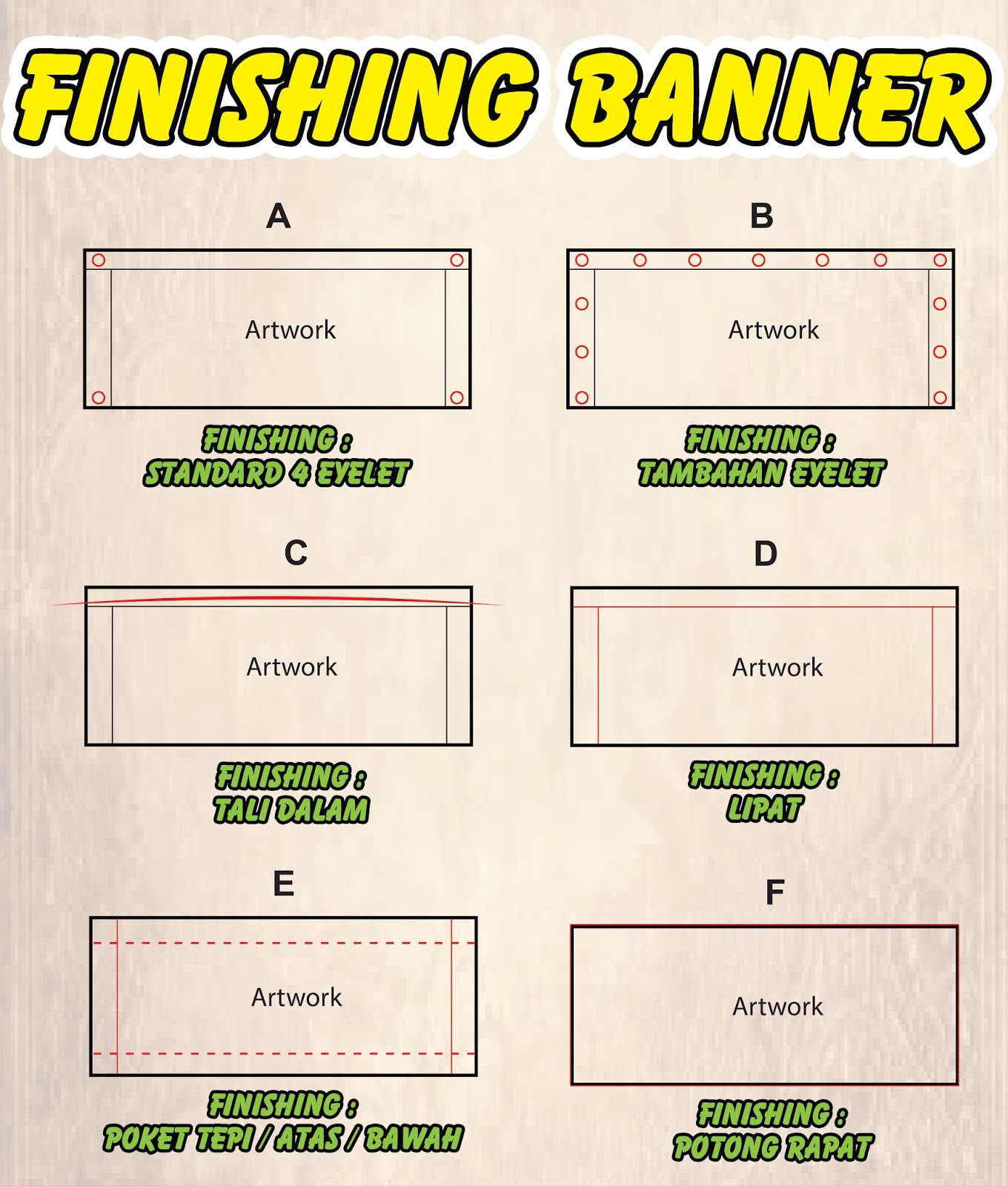 Savanah Printing : Finishing Banner