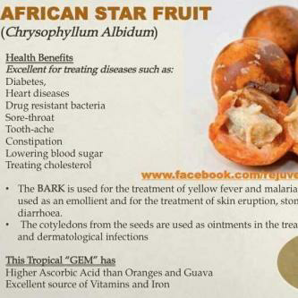 Xpress Urself Show: Agbalumo ---our African fruit (Chrysophyllum Albidum)