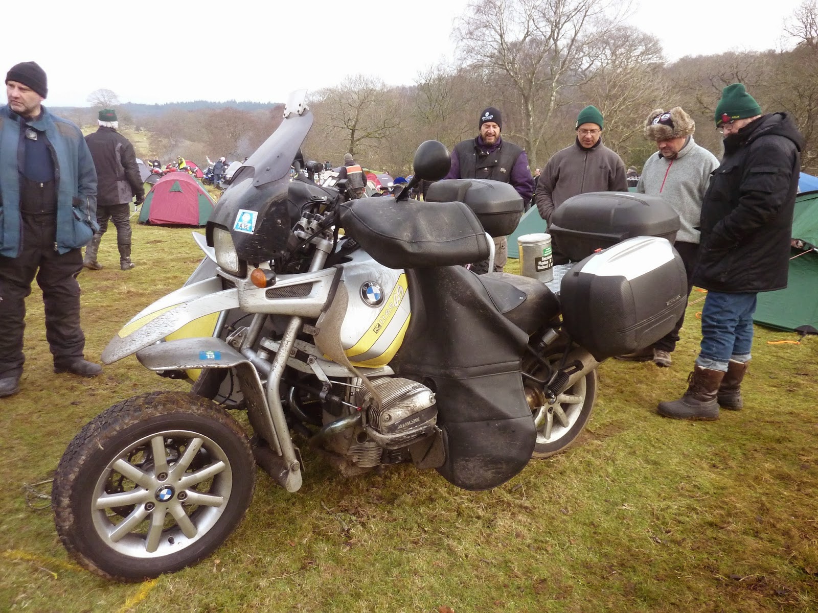 Boris the Dnepr : Conwy MCC Dragon Rally 2015