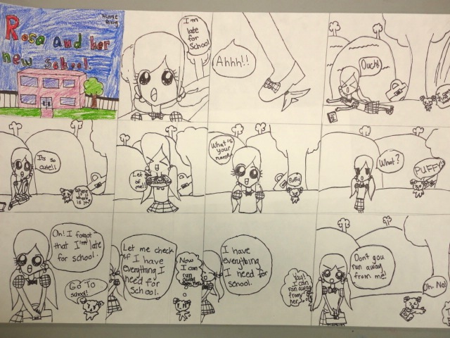 Thomas Elementary Art: 4th Grade Comic Strips