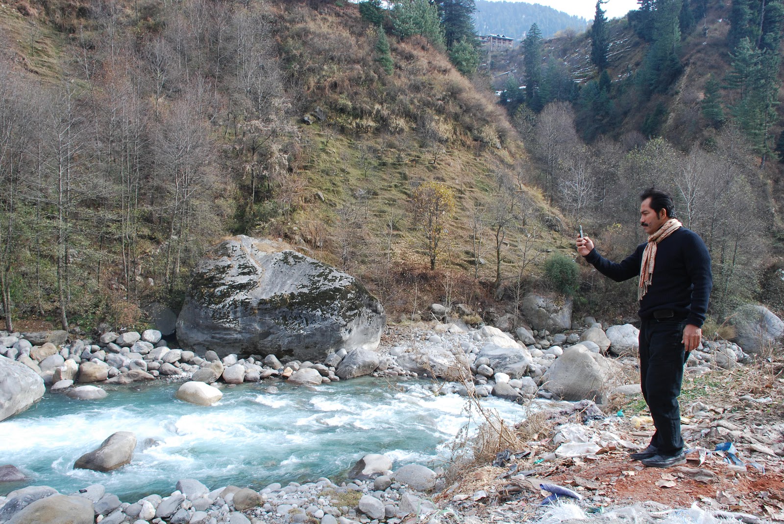 aswana-cliche: Beas River, Northern India