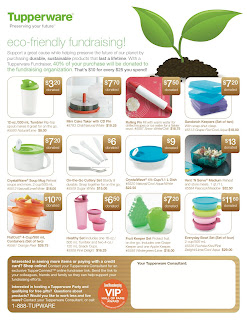 Tupperware: New Fundraiser Flyer!!