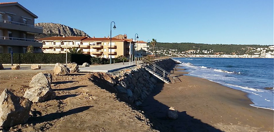 Het Klaphek van camping El Molino: Els Griells