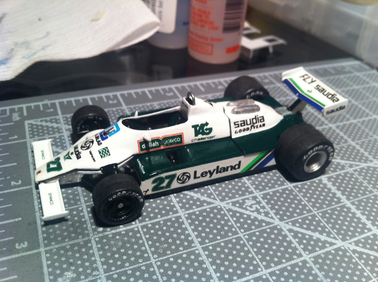 Project 43rd: Williams FW07/FW07B Complete