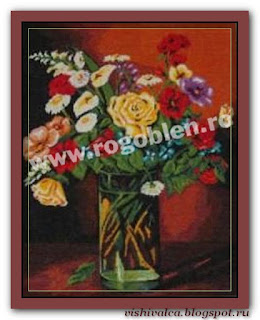 Вышивалка: Rogoblen 7.47 "Flowers in a Glass"