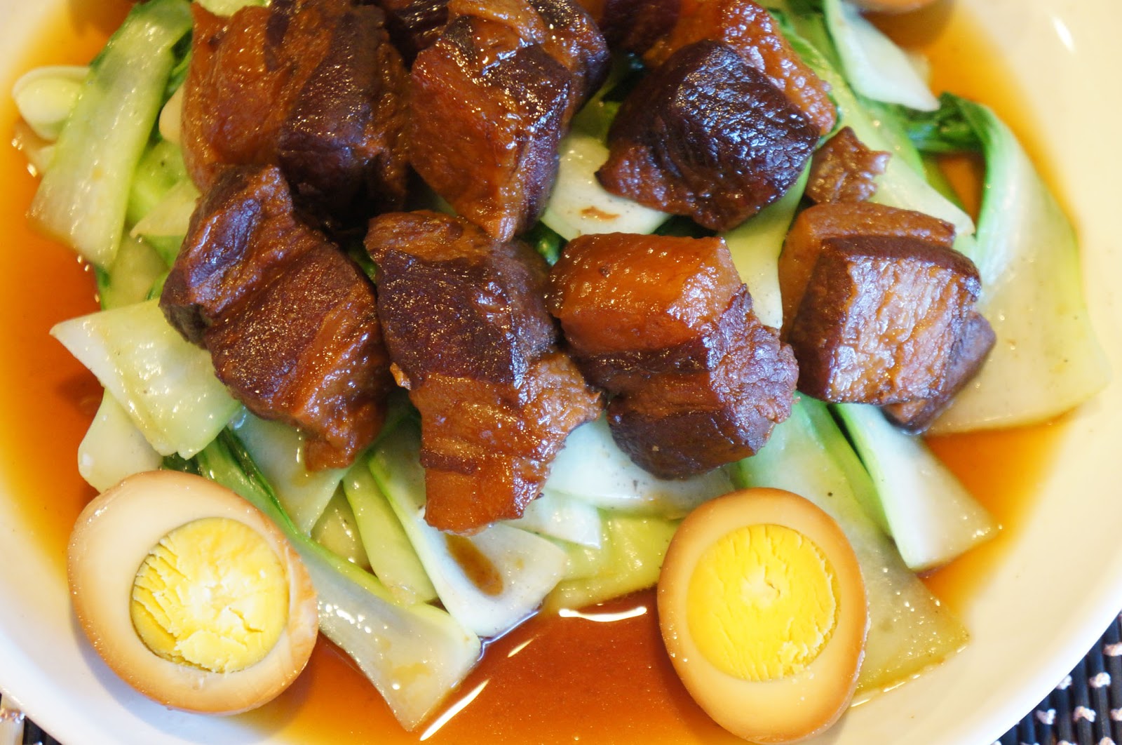 Gourmet by Kat: Buta Kakuni (Japanese braised pork belly)