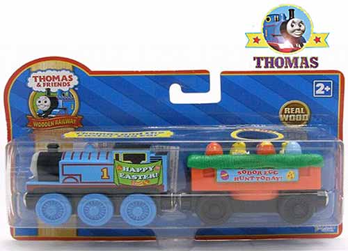 Happy Easter Egg Car Thomas and Friends Wooden Railway Train Engine ...