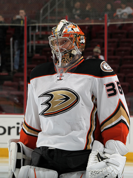 I Love Goalies!: John Gibson 2015-16 Mask