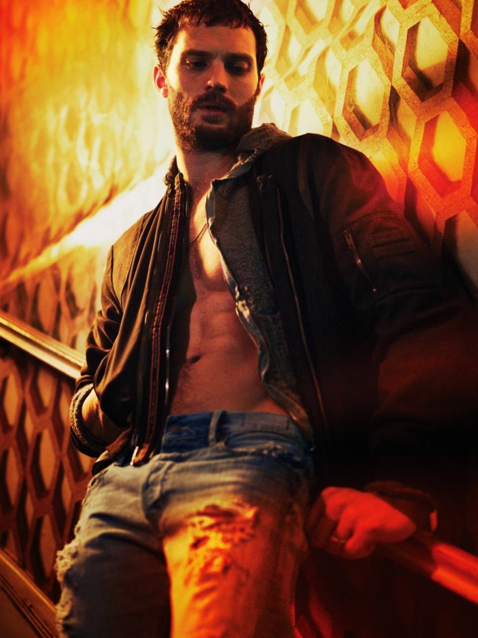 Jamie Dornan Flaunts Body In New Interview